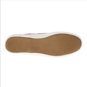 Pink & Pepper | Shoes | New Metallic Red Embroider Slip On 8 65 | Poshmark